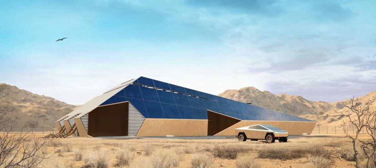 Un búnker, la casa del Tesla Cybertruck - CCA - Cámara del Comercio ...
